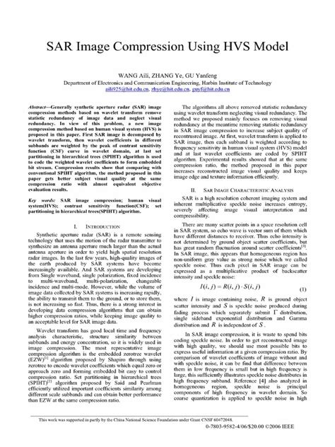Image Compression Using Model Ezw E1 Pdf Data Compression Wavelet