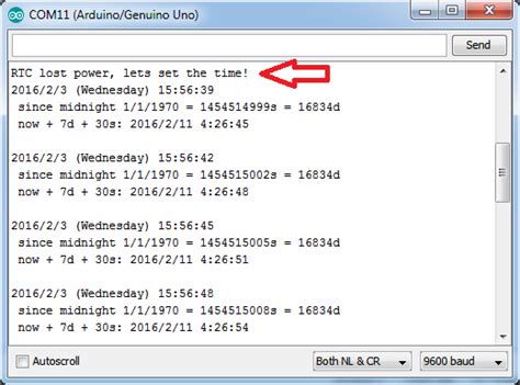 Arduino Usage Adafruit Ds3231 Precision Rtc Breakout Adafruit