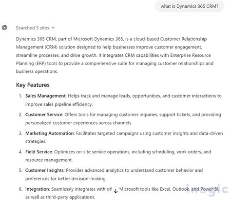 Chatgpt Search Reviews Inogics App Suite For Microsoft Dynamics 365