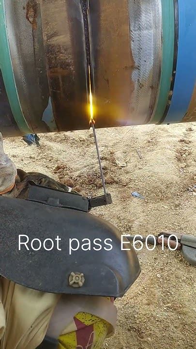Tie In Welding Root Pass E6010 At 5g Position Pipe Welding Youtube