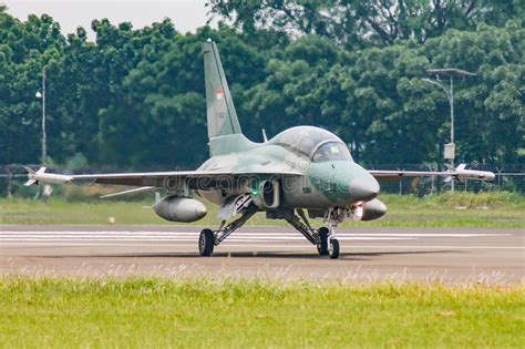 Indonesian Air Force Light Combat Aircraft Editorial Stock Image