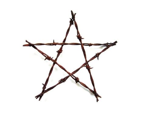 Barbed Wire Star Rustic Star Farmhouse Decor Rusty Stars Large