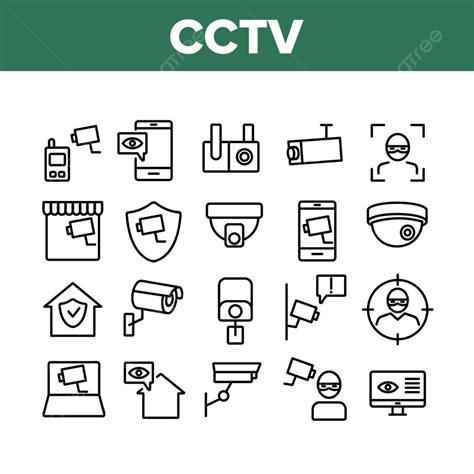 Cctv Security Camera Vector Hd Images Cctv Security Camera Collection