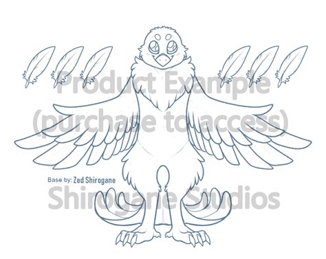 2023 Manokit Reference Sheet Base Shirogane Studios