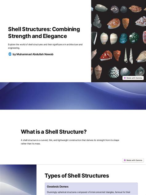 Shell Structures Combining Strength And Elegance Pdf Strength Of Materials Structural