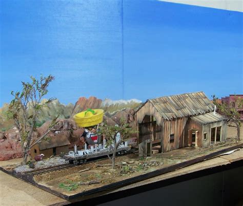 Logging Repair Logging Camp Model Railroad Ballast