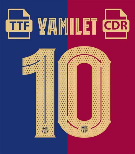 Nouvelle Police Vector Jersey Barcelone 2024 2025 Police TTF CDR