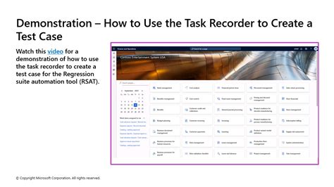 Demonstration How To Use The Task Recorder To Create A Test Case Instructor Brandon Online