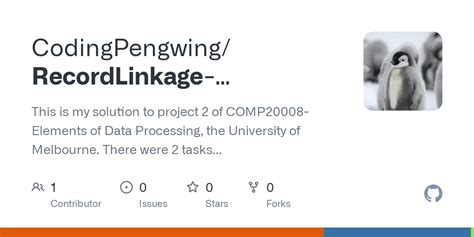 GitHub CodingPengwing RecordLinkage Classification This Is My Solution To Project 2 Of