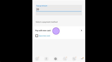 Member Top Up Android Device