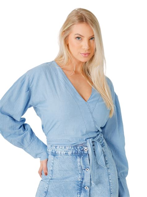 Camisa Feminina Edex Jeans Edex Jeans