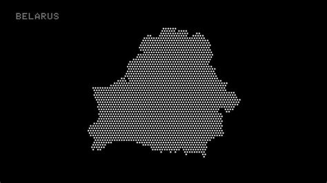 Premium Vector Belarus Dot Map