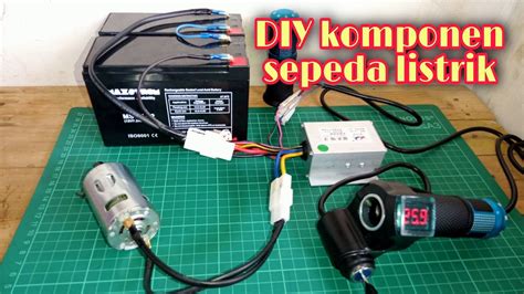 Rangkaian Komponen Speda Listrik And Motor Listrik Motor Development