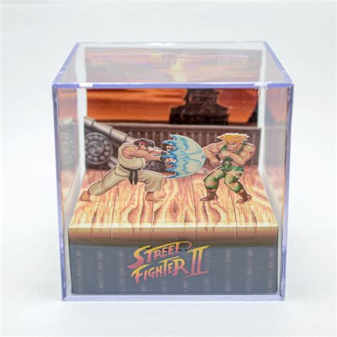 Cubo Diorama Street Fighter 2 Shopee Brasil
