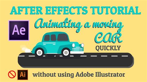 Moving Car Animation After Effects Tutorial Youtube