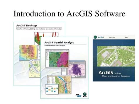 PPT Introduction To ArcGIS Software PowerPoint Presentation Free Download ID 1580563