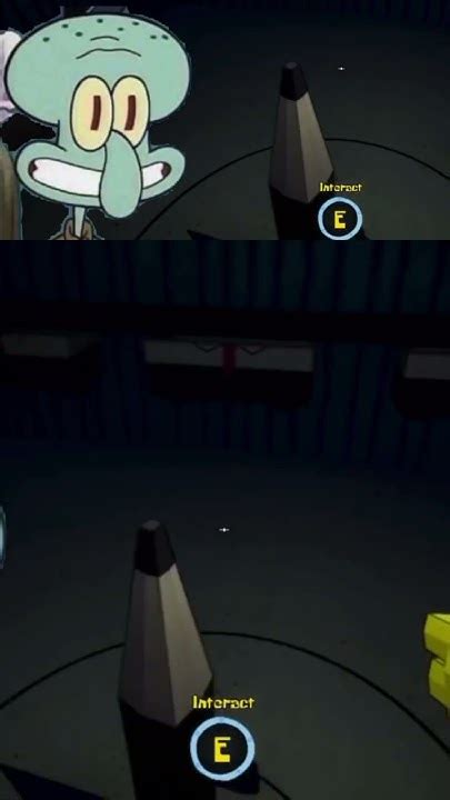 Squidward Finds A Doodlebob Glitch Youtube