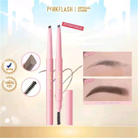 Jual Pinkflash OhMyEmoji Automatic Eyebrow Pencil Waterproof Tahan Air