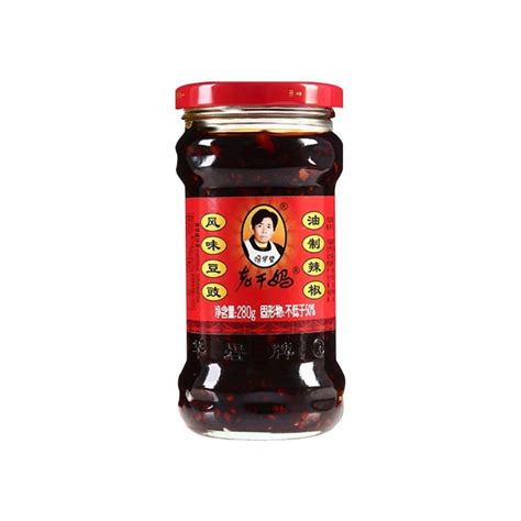 Lao Gan Ma Chilli Sauce With Fermented Soybean Aka Black Bean Chilli