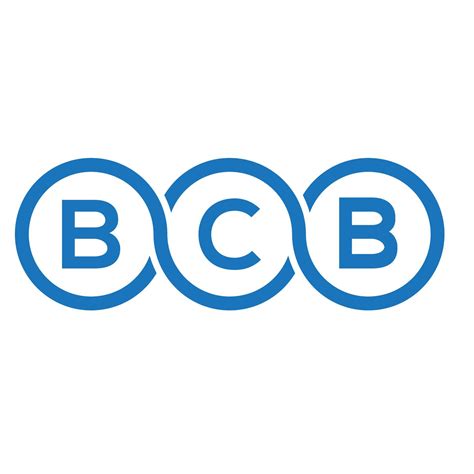 Bcb Letter Logo Design On White Background Bcb Creative Initials