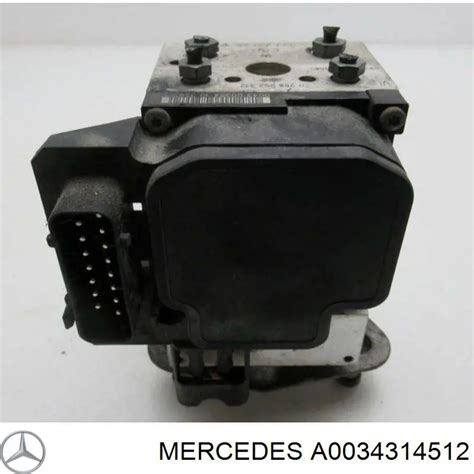A0034314512 Mercedes | Блок управления абс (abs гидравлический ...