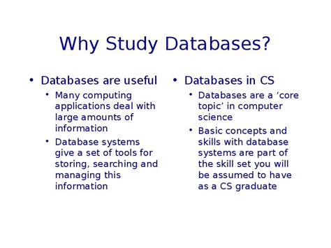 Introduction To Database Systems презентация доклад проект скачать