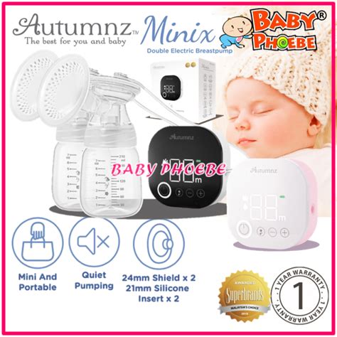 Autumnz Minix Double Electric Breastpump Pum Susu Lazada