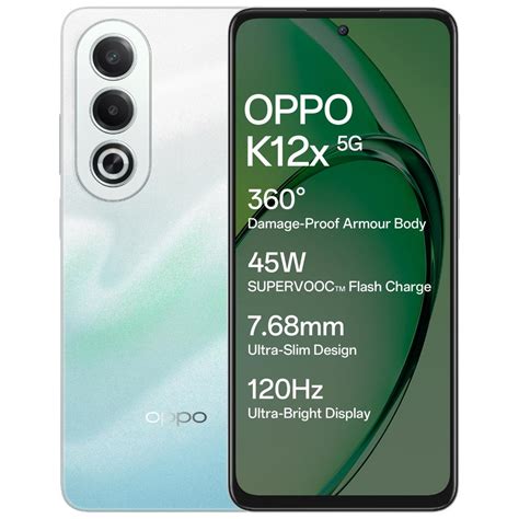 Buy Oppo K12x 5G 256 GB 8 GB RAM Breeze Blue Mobile Phone At