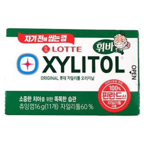 자일리톨 오리지날 16g 11입 롯데 배민스토어