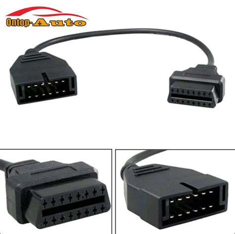 Universal Car Motor Vehicle Pin To OBD OBD Pin Connector Cable Adaptor Diagnostic Tool