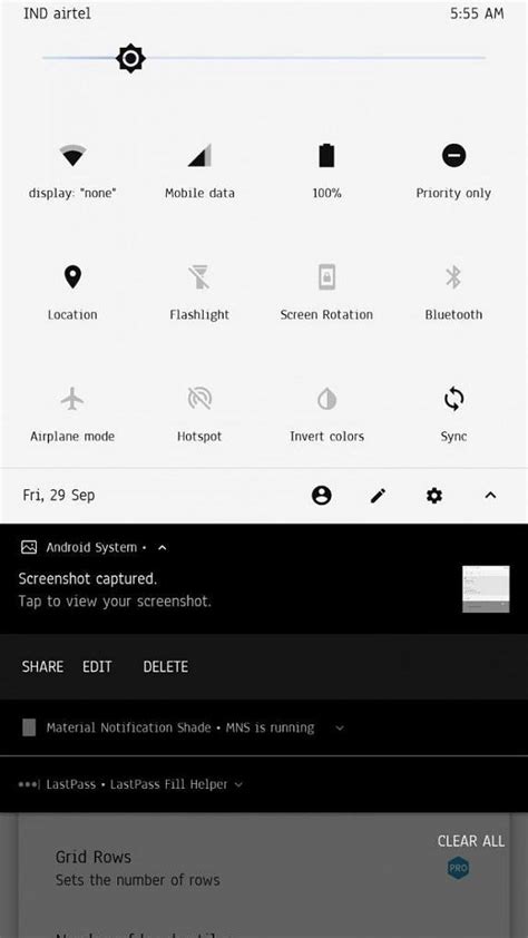 Material Notification Shade Adds Customization Options To Your Notification Shade