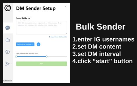 Ig Dm Bot Instagram Automated Messages Bulk Sender