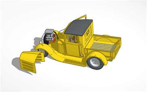 3d Design Rat Rod Tinkercad