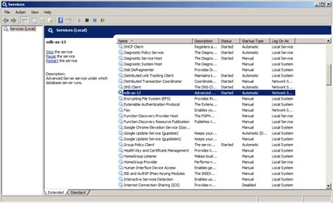 EDB Docs EDB Postgres Advanced Server V13 Using The Windows