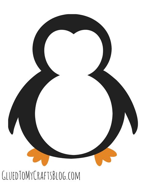 White Cotton Ball Penguin Craft Idea Penguin Crafts Preschool