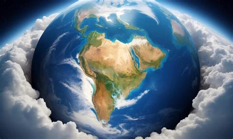 Fondo De Cambio Climático De La Tierra Ia Generativa Foto Premium