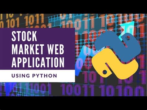 build an ai stock web application with python frank s world of data