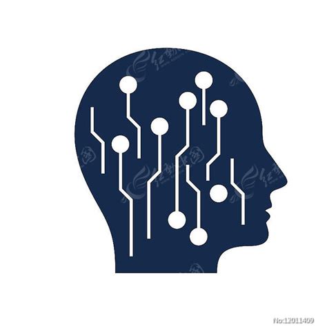 Icon智能大脑数据分析图标图片下载 红动中国