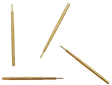 Solder Contact Pin Plug Pin Spring Test Probe Pogo Pin Socket Brass Terminal And Contact Terminal