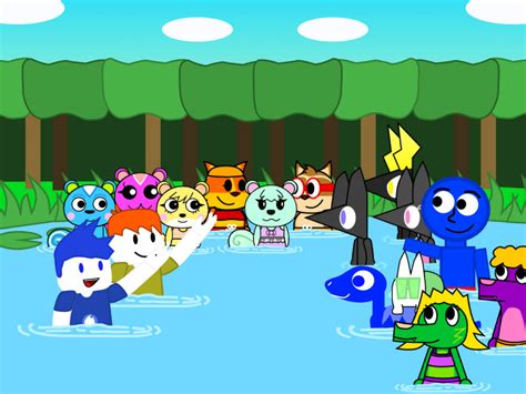 They Have A Pond Party By Mikelam0102 On Deviantart