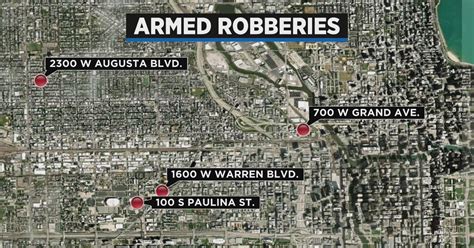 Armed Robberies On Near Northwest And West Sides Cbs Chicago