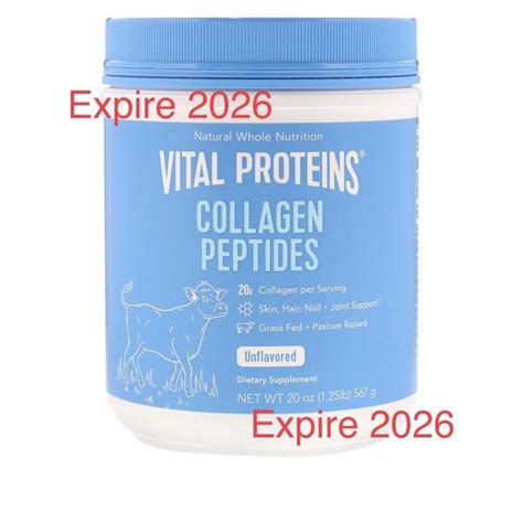 Jual Vital Proteins Collagen Peptides Unflavored 125 Lbs 567 G