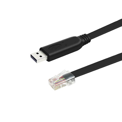 Usb Extension Rj45 Console Cable Ftdi Usb To Rj45 Ft232r Chip Rs232 Level Shifter For Cisco H3c