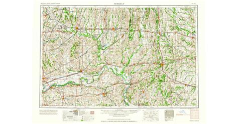1960s Maps Of Moberly Mo Pastmaps