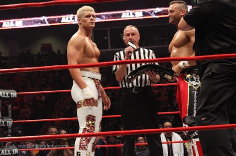 Cody Rhodes Vs Nick Aldis Cjcoons