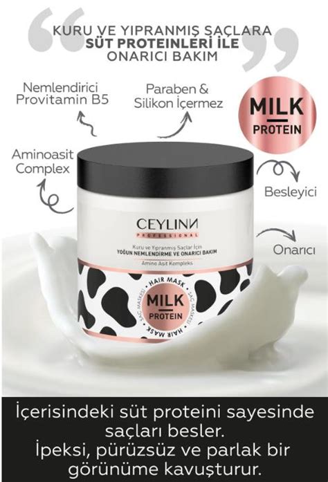 Ceylinn Milk Protein Saç Maskesi 500 Ml Karcı Kozmetik