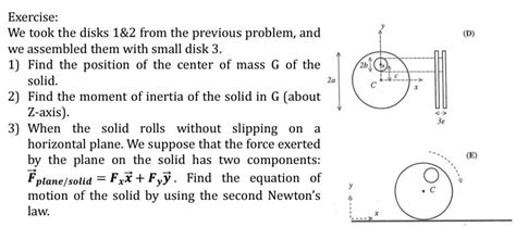 Solved Exercise We Took The Disks 1 2 From The Previous Chegg Com