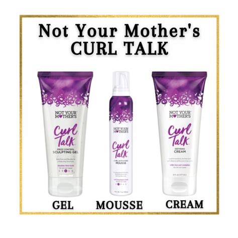 Cod Kanglan1854317 Not Your Mothers Curl Talk Gel Mousse Cream Curl