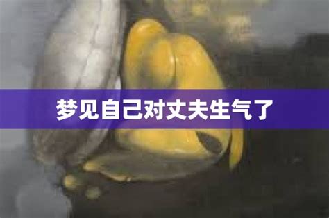 梦见自己对丈夫生气了 命理解梦