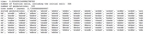 Exploring Permutations Time Complexity Recursion Memoization Trees